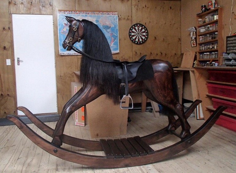 Extra large rocking horse - The Rocking Horse Place